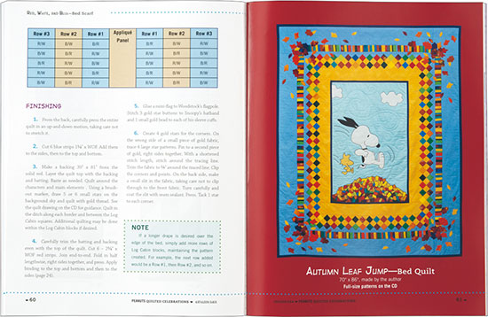 ピーナッツ[CD-ROMつき] Peanuts Quilted Celebrations: 本 | 手づくりタウン 日本ヴォーグ社